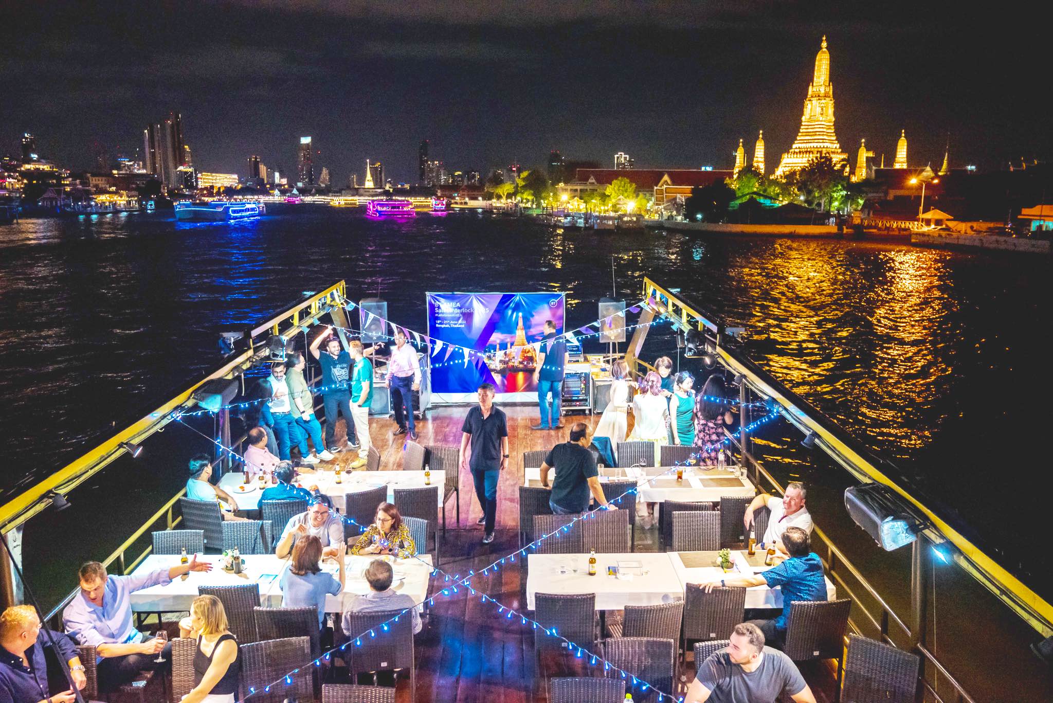 Charter a Private Dinner Cruise for Company Events – SabaiCruise